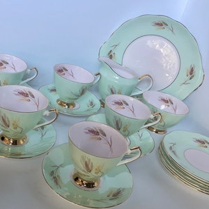 Elizabethan English Fine Bone China Tea Set - Etsy