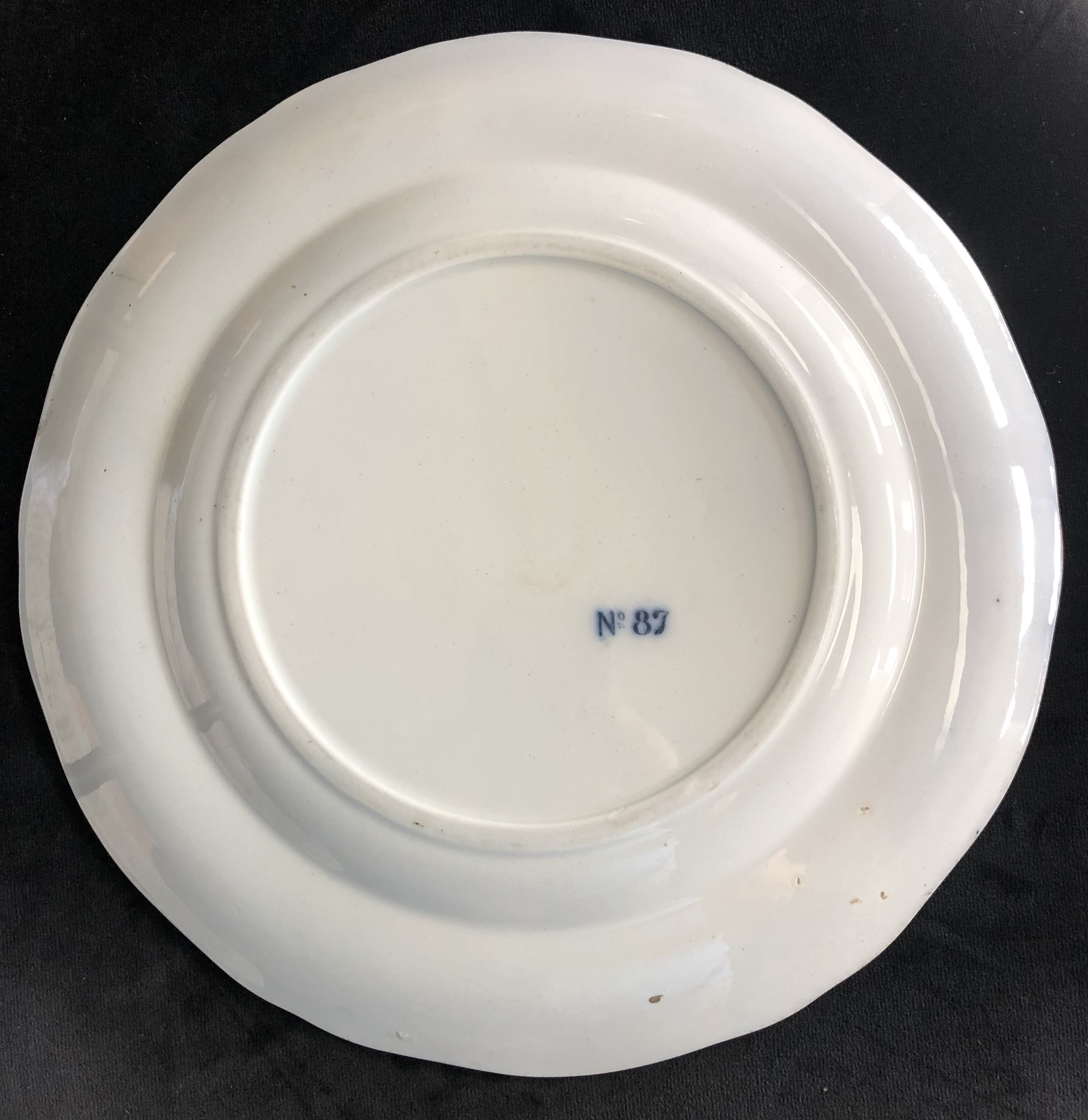 Antique Colorful Polychrome Plate circa Early 1900s - Etsy