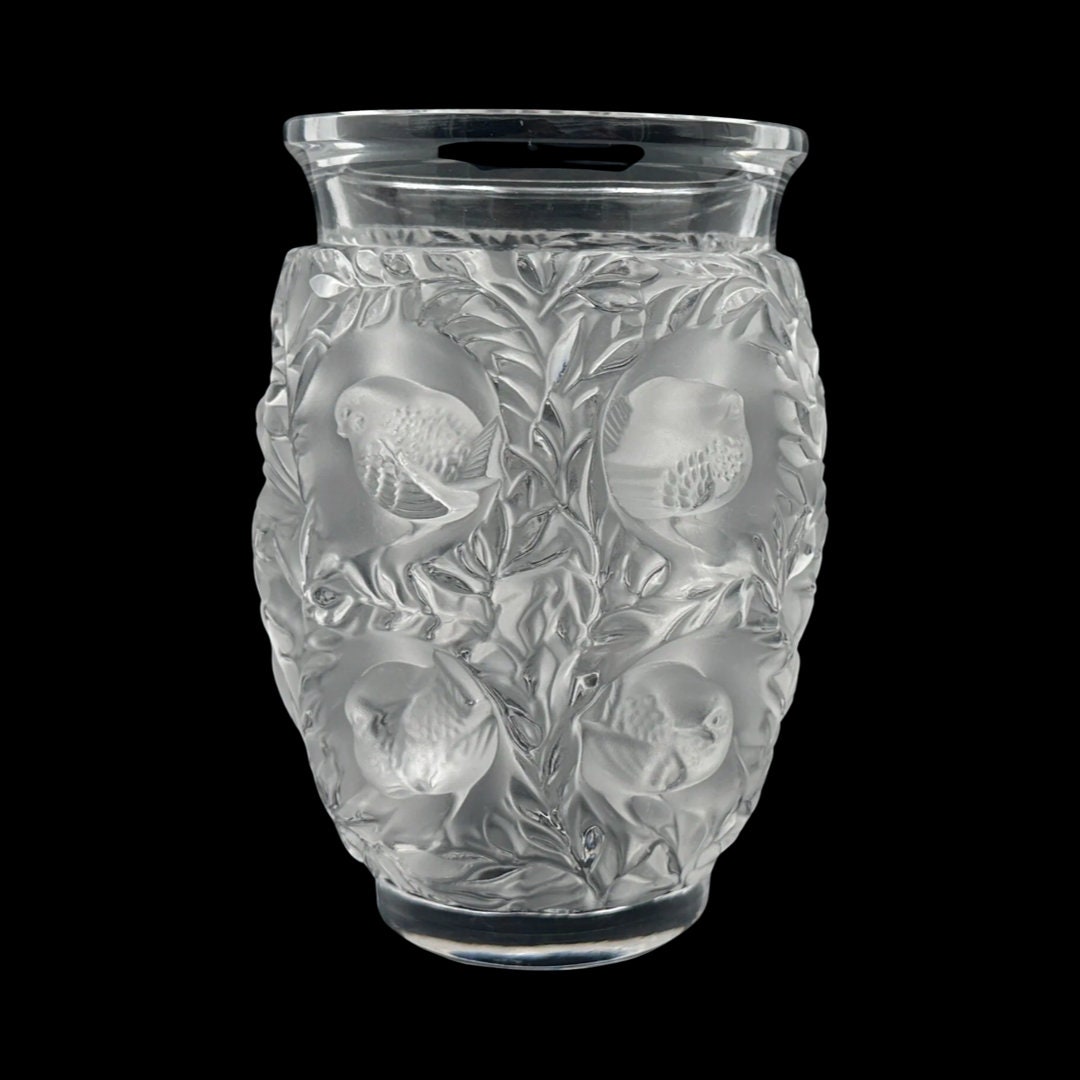 Vintage Lalique Crystal Bagatelle Vase, Circa 1970’s - Etsy
