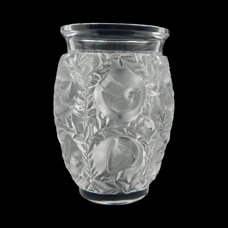 Vintage Lalique Crystal Bagatelle Vase, Circa 1970’s - Etsy