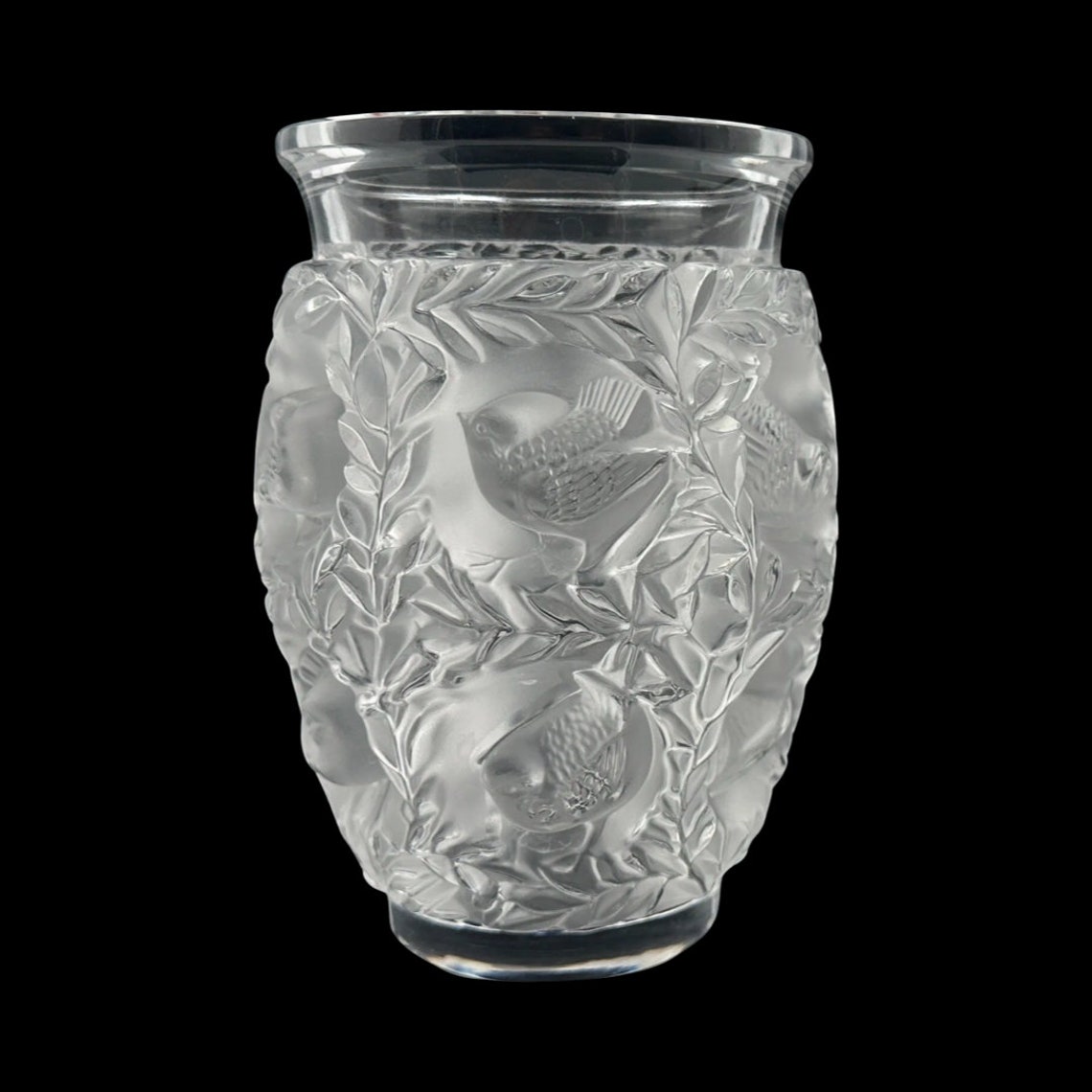 Vintage Lalique Crystal Bagatelle Vase, Circa 1970’s - Etsy