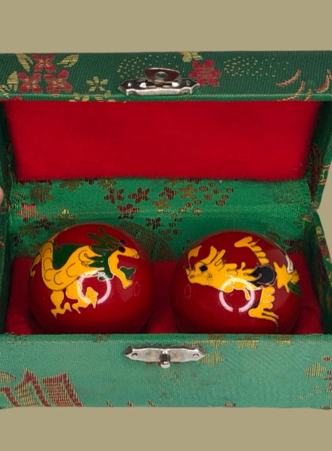 Vintage Chinese Baoding Stress Balls - Etsy