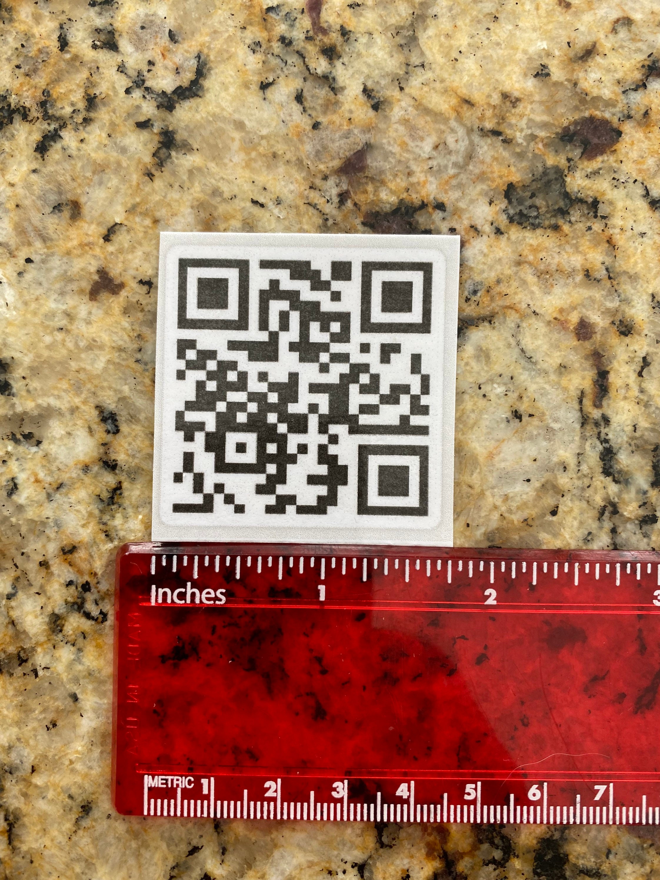 Rick Roll Rolled. QR Sticker 1.5 X 1.5. FREE SHIPPING - Etsy