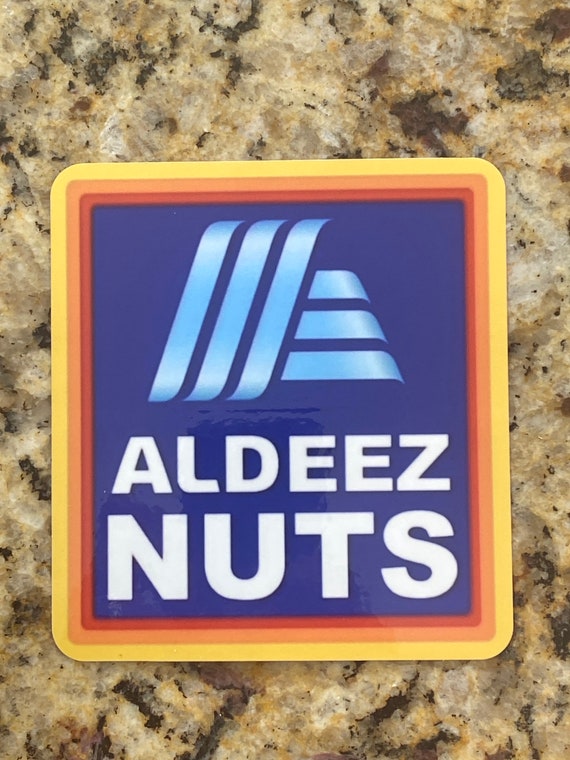 Aldeez Nuts Sticker Deeznuts 4. FREE SHIPPING - Etsy