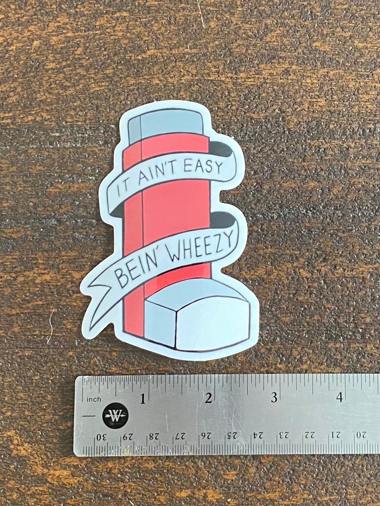 It Ain’t Easy Being Wheezy Sticker FREE SHIPPING - Etsy