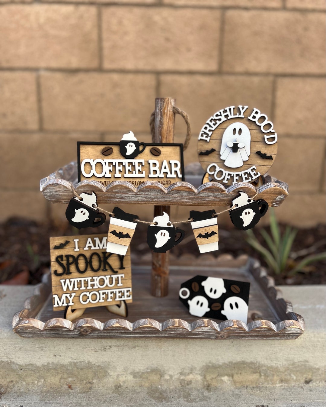 Coffee Bar I Freshly Boo'd Coffee I I Am Spooky Without My Coffee I ...