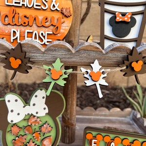 Disney Fall Tiered Tray|disney Pumpkin Decor| Coffee Bar Decor|autumn ...
