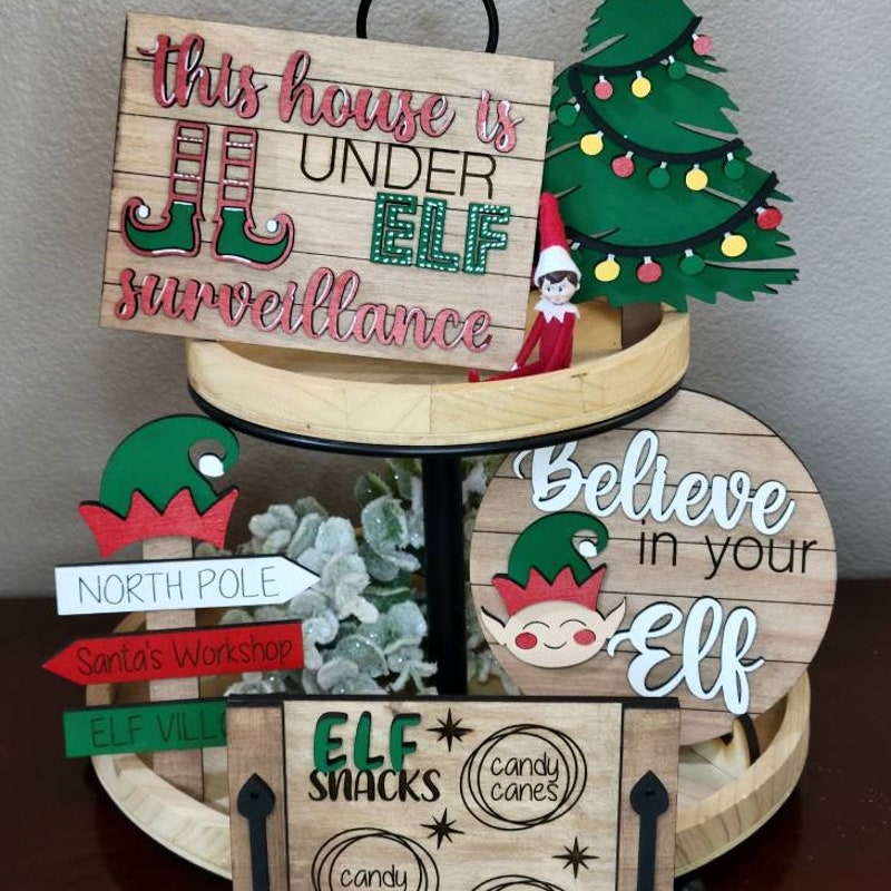 Elf Surveillance - Etsy
