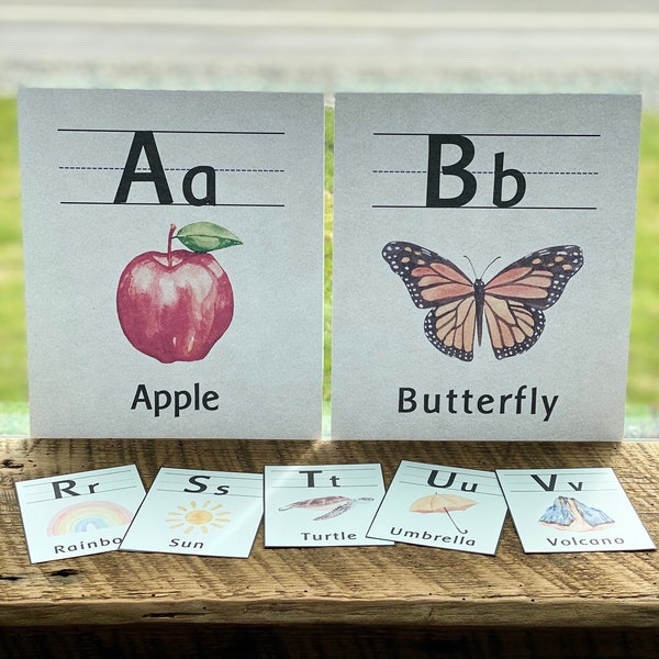 Abc Cards - Etsy