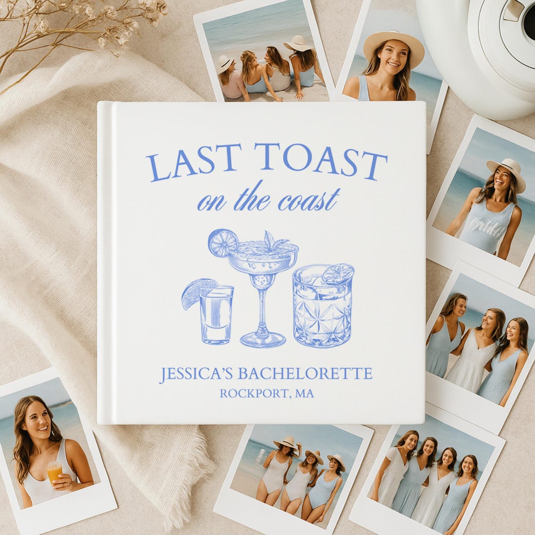 Last Toast on the Coast Bachelorette Last Toast Decoration Coastal ...