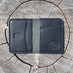 The Ranger Card Holder Hand Crafted With Full-grain Leather - Etsy