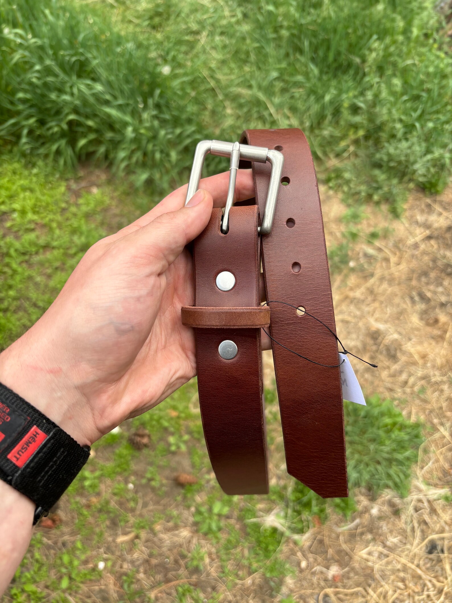 English Bridle Leather Belt - Etsy
