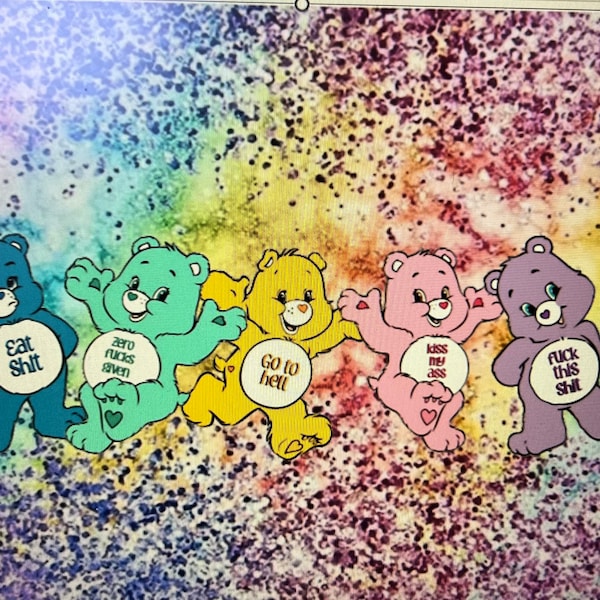 Swear Bear Png - Etsy