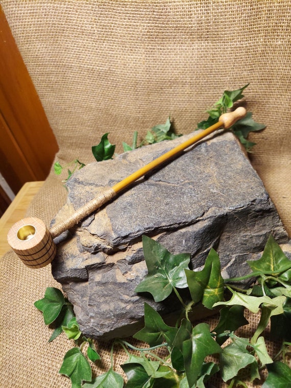 The Warden Wood Pipe Brass Bowl - Etsy