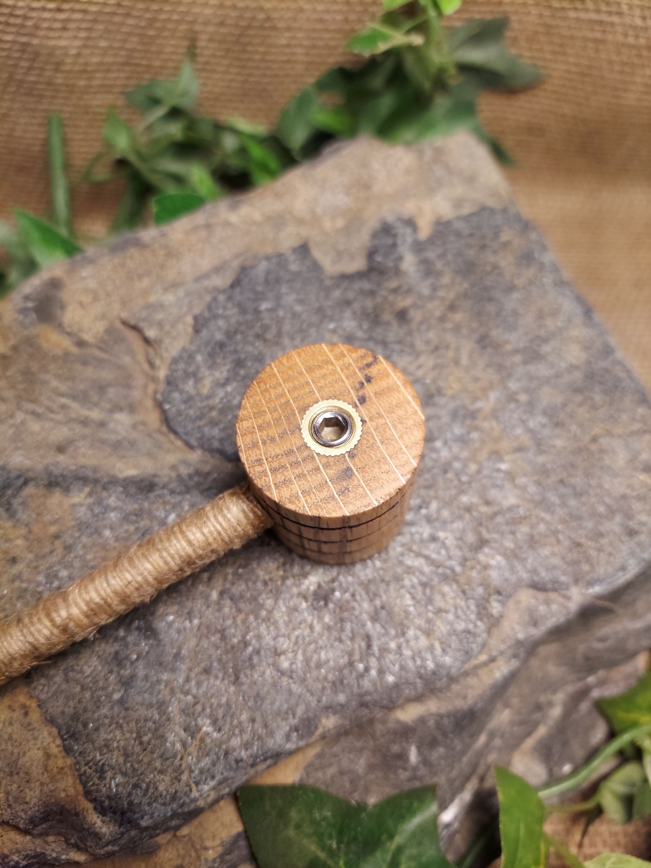 The Warden Wood Pipe Brass Bowl - Etsy