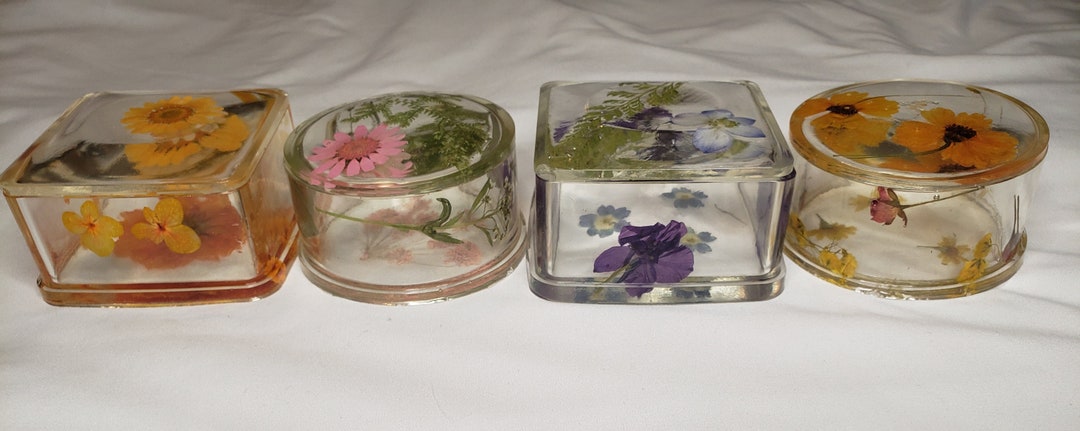 Resin Floral Box - Etsy