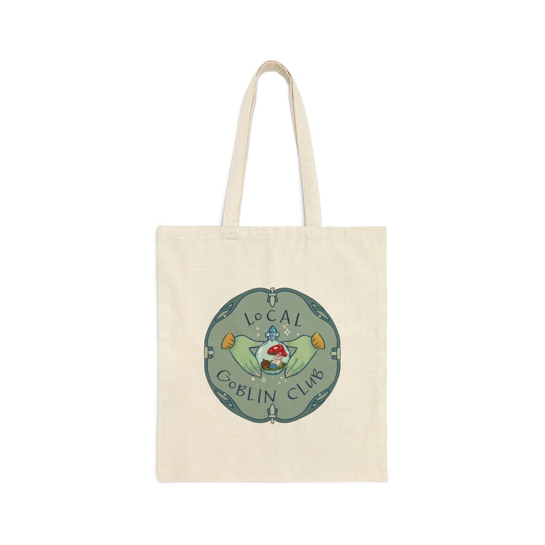 Local Goblin Club - Tote Canvas Bag | Goblin | Cottage | Magical ...