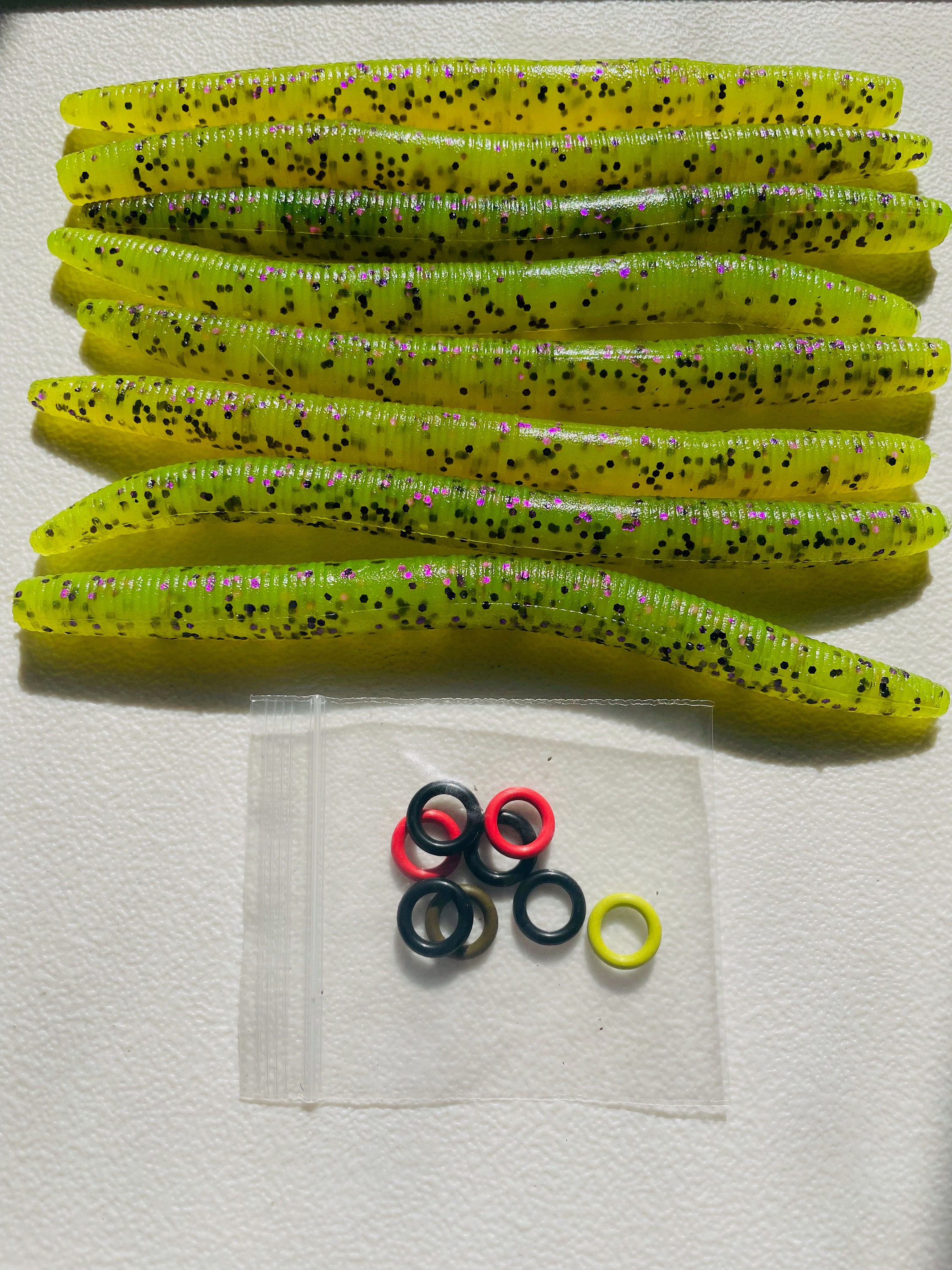 5" Tiger Bait Senko Worm, Stick Bait, Soft Plastic Bait, Fishing - Etsy
