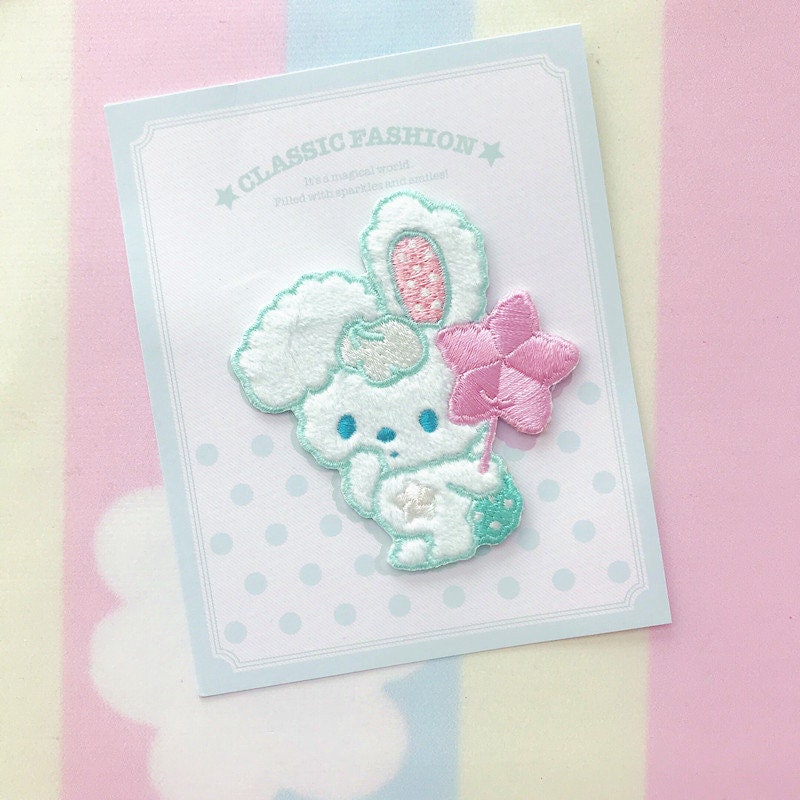 Cartoon Embroidery Self-adhesive Cloth Sticker - Etsy