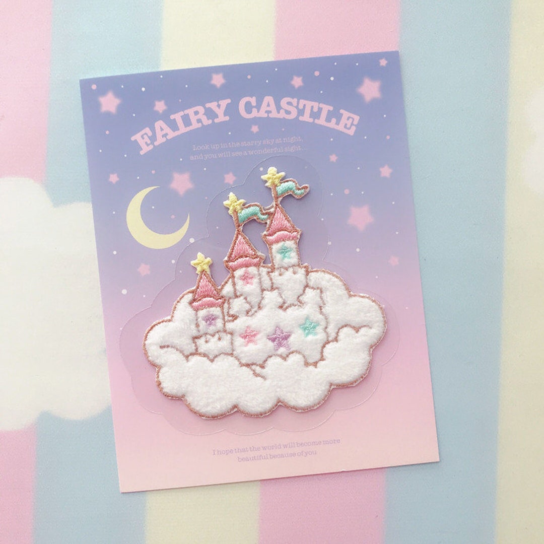 Cartoon Embroidery Self-adhesive Cloth Sticker - Etsy