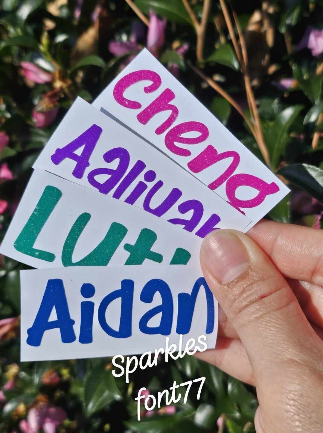 Name Decal, Name Sticker, Vinyl Name, Decal Sticker, Vinyl Decal ...