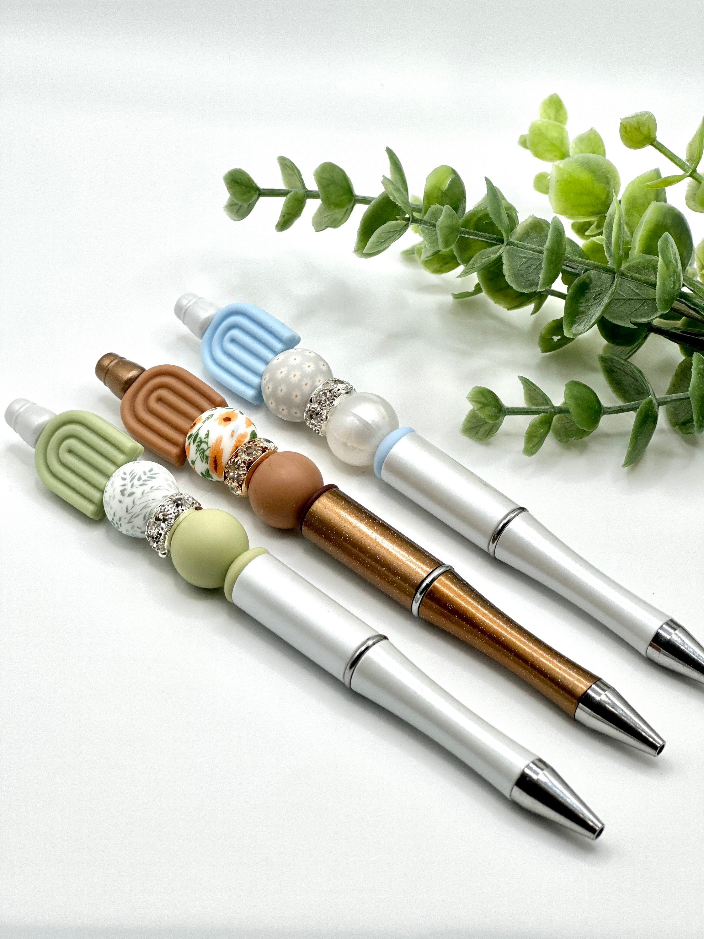 Boho Rainbow Beaded Pen Rainbow Beaded Pen Pink Pen Cute - Etsy