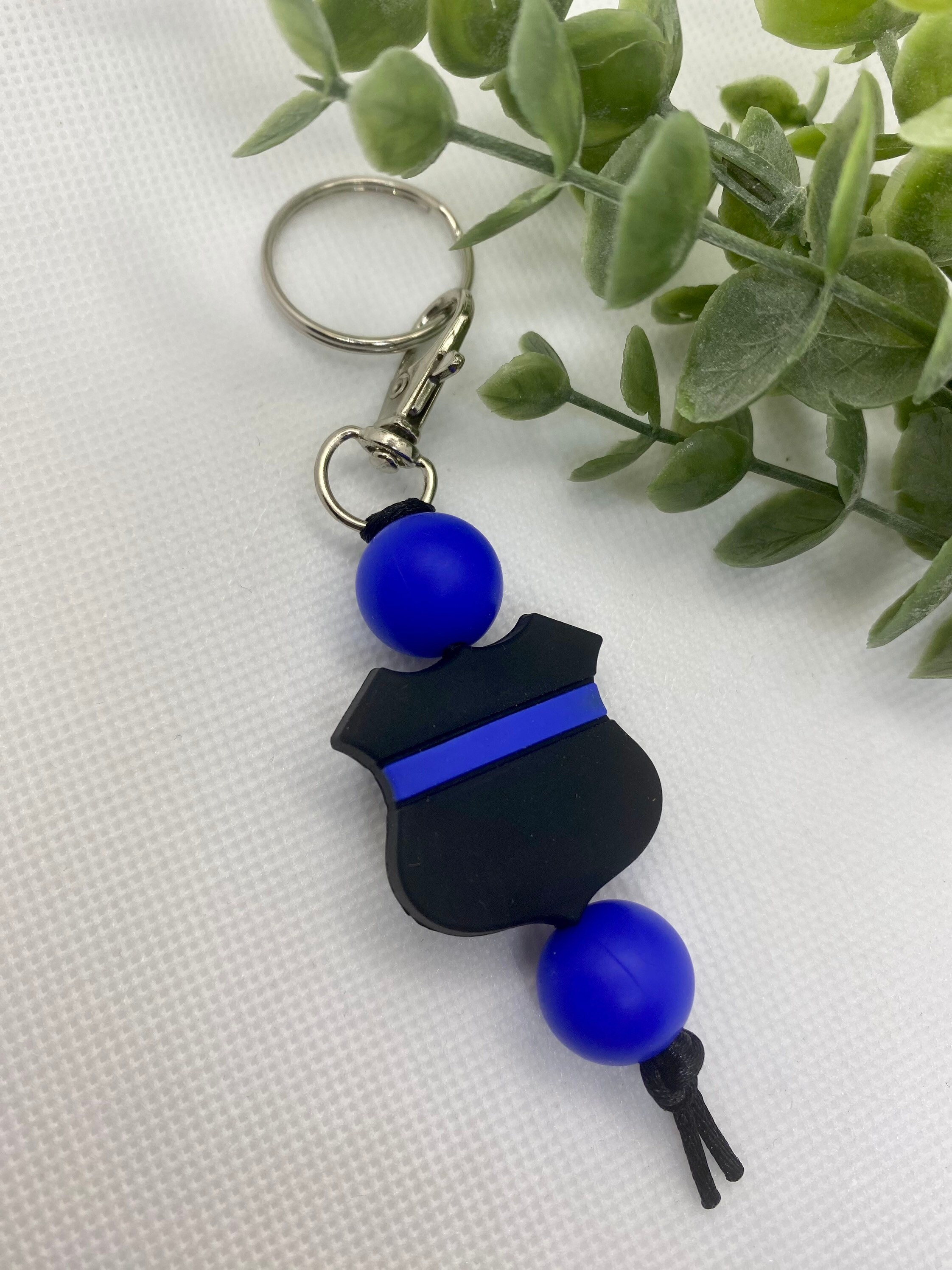 Mini Police Badge Keychainkeychain Badge Keychain Police - Etsy