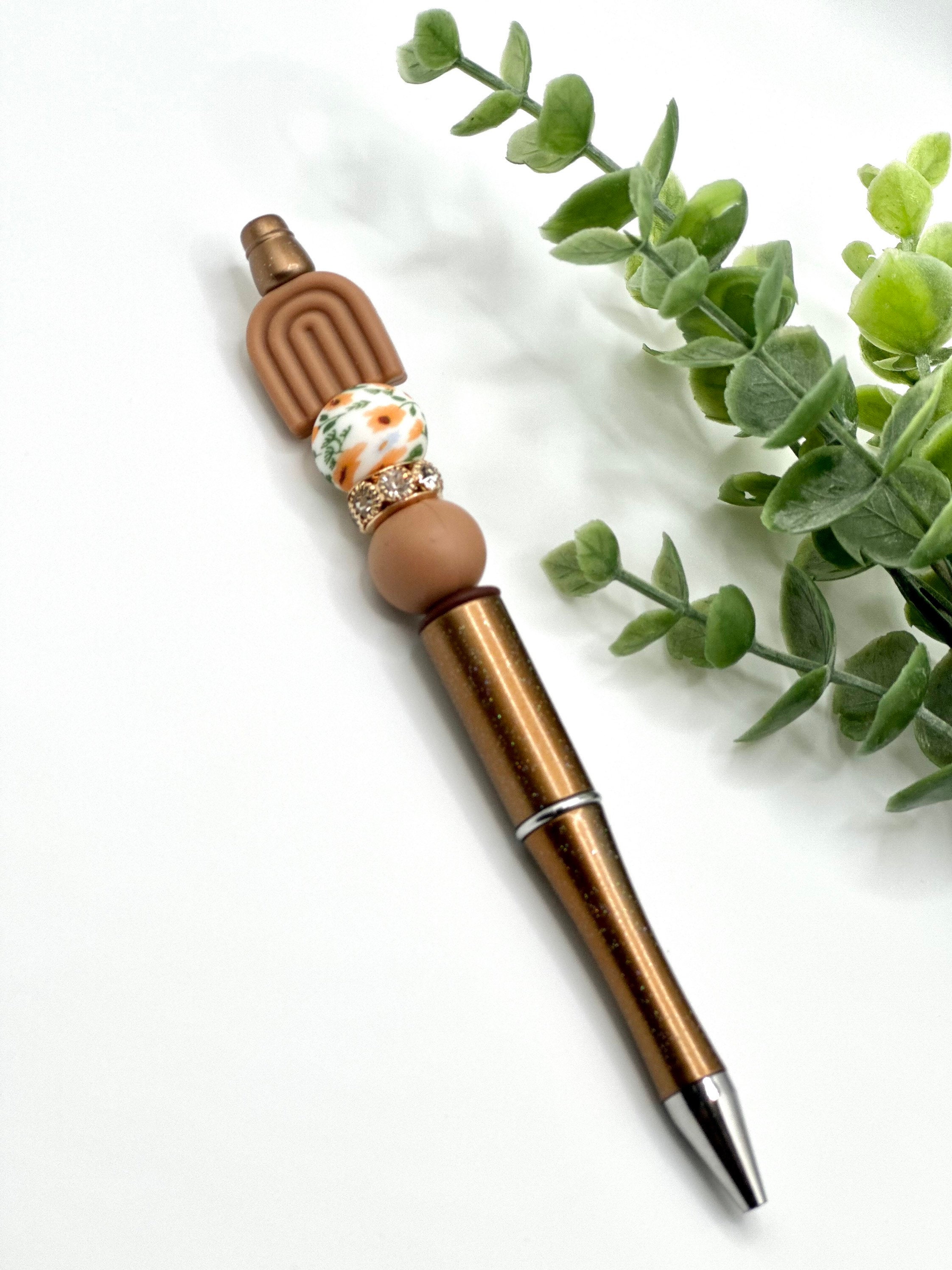 Boho Rainbow Beaded Pen Rainbow Beaded Pen Pink Pen Cute - Etsy