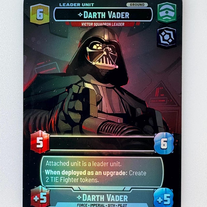 Darth Vader Tokens Swu - Etsy