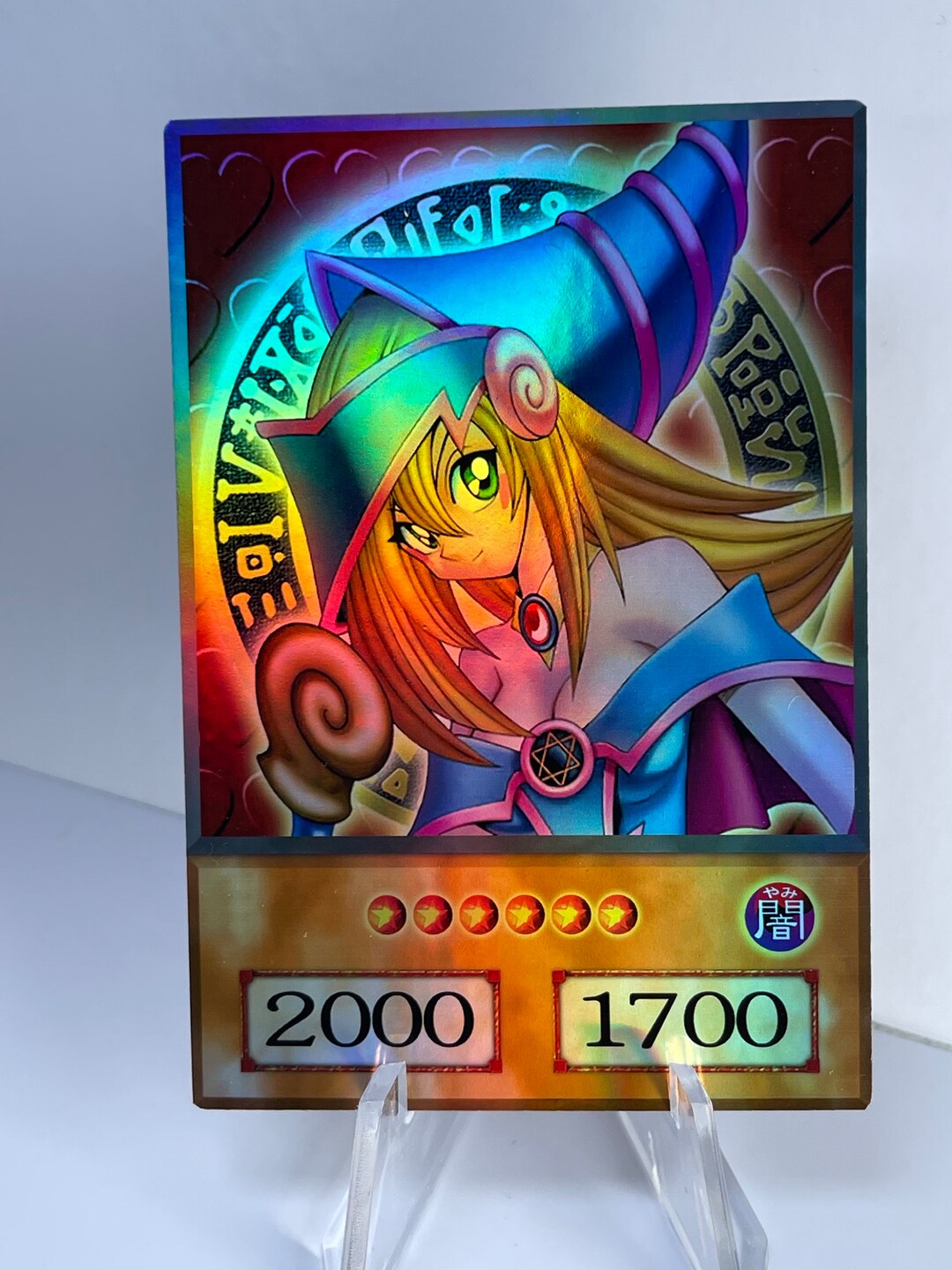 Dark Magician Girl Anime Style Ultra Rarestarlight Etsy