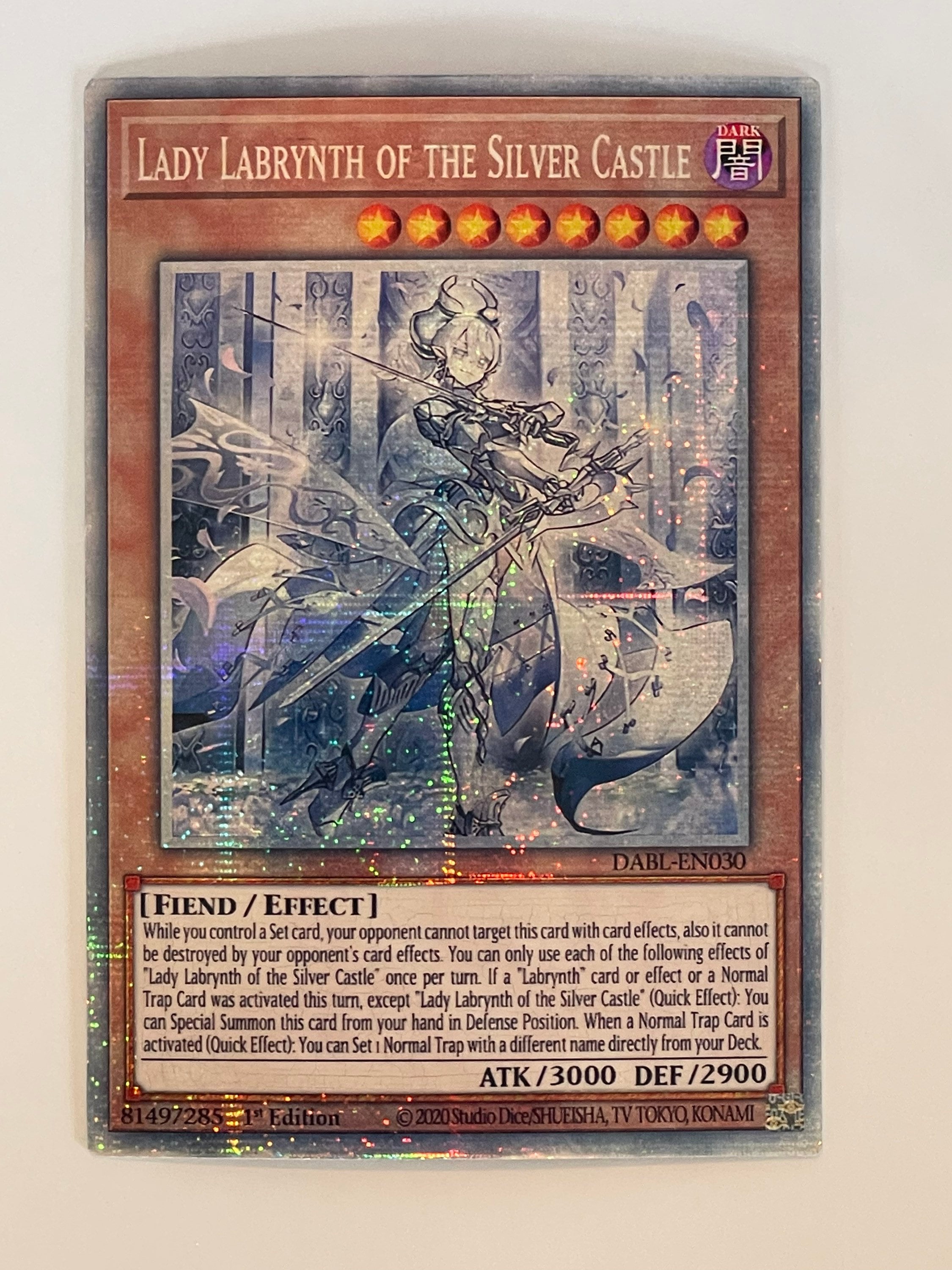 Lady Labrynth of the Silver Castle Proxy/orica Starlight Rare - Etsy ...
