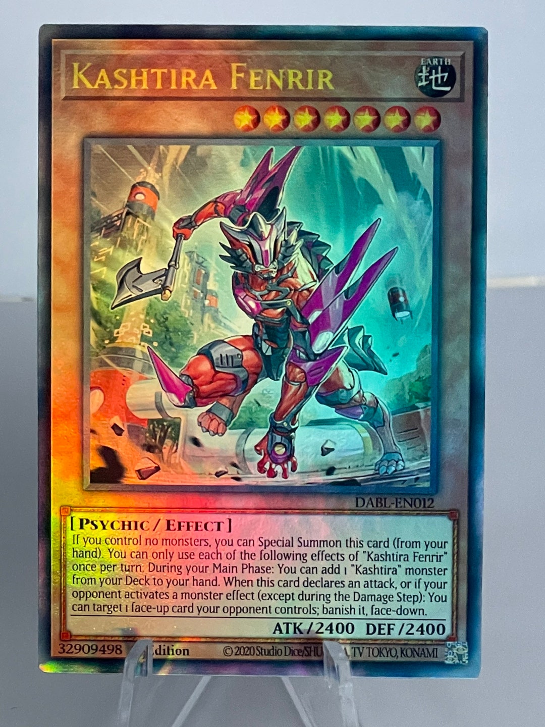 Kashtira Fenrir Proxy/orica, Common/ultra/slr - Etsy