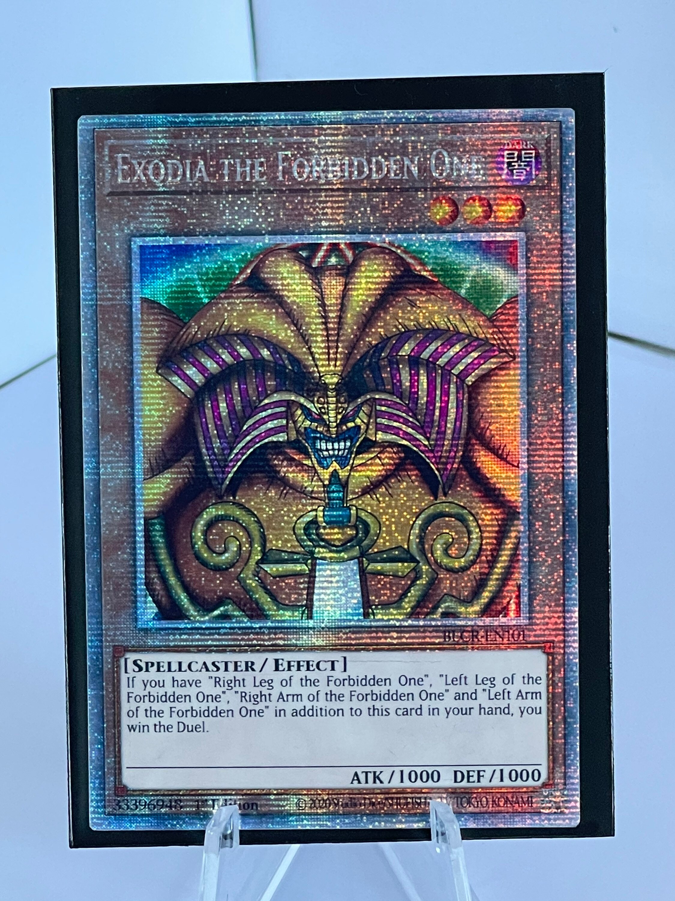 Exodia the Forbidden One Proxy/orica Prismaticstarlight - Etsy Canada