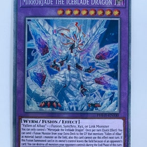 Mirrorjade the Iceblade Dragon, Proxy/orica, Gold Secret, Starlight Rare - Etsy