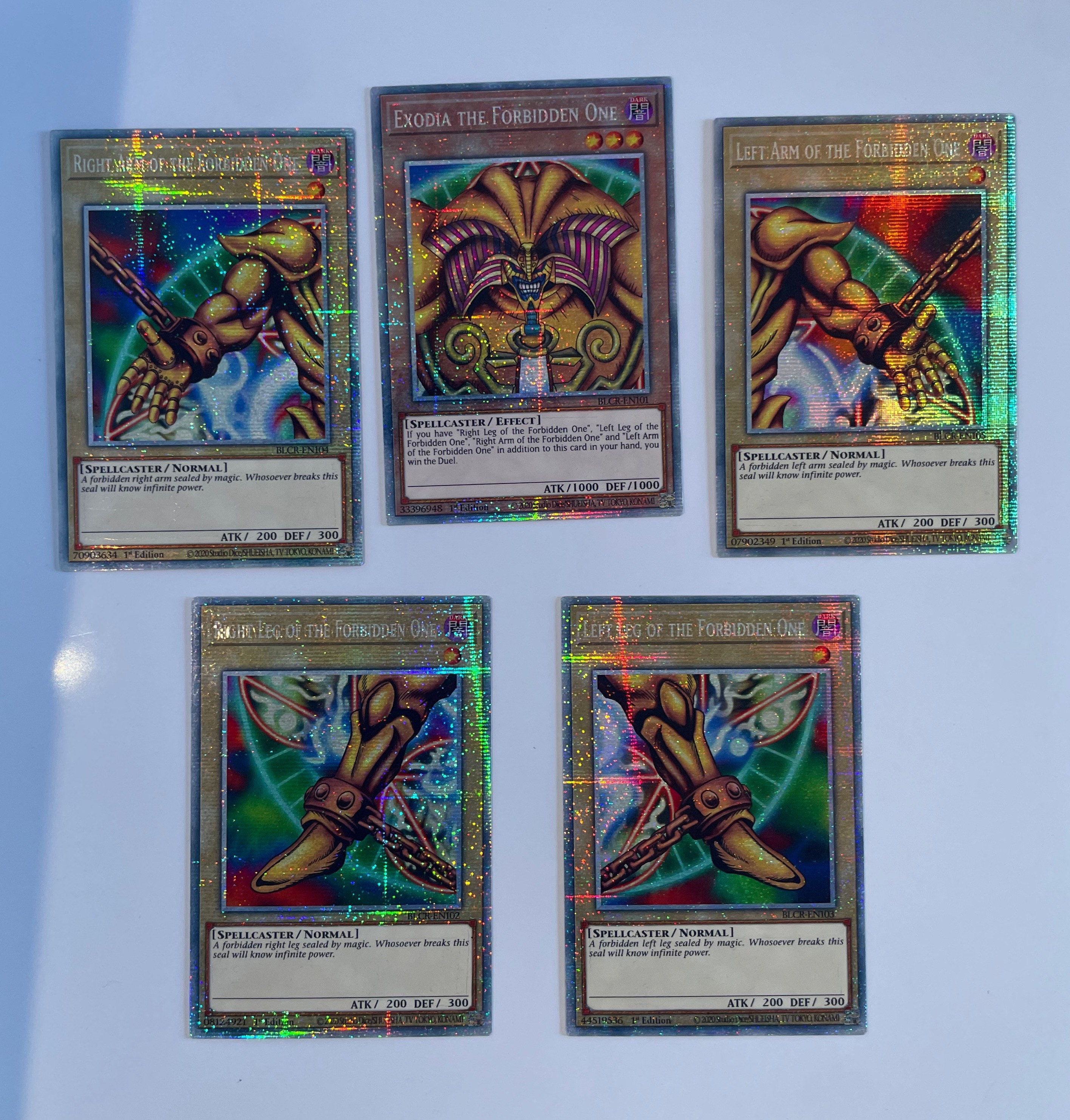 Exodia the Forbidden One Proxy/orica Prismaticstarlight - Etsy