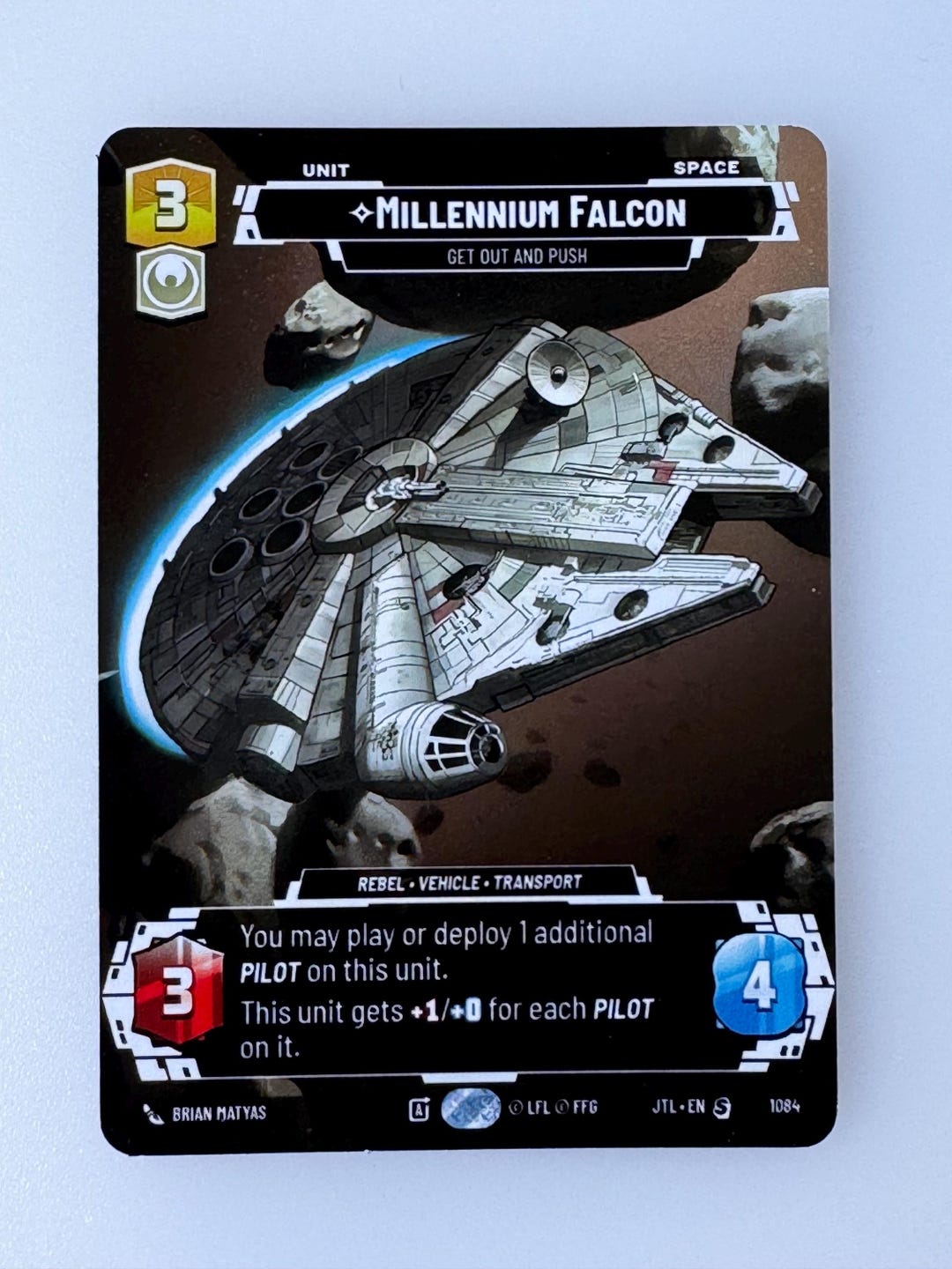 Millennium Falcon JTL Proxy/orica, Common/holo (prestige) - Etsy