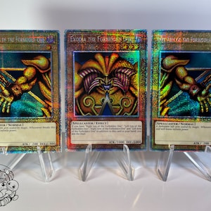 Exodia the Forbidden One Alternate Art Proxy/orica, Ultra/starlight - Etsy