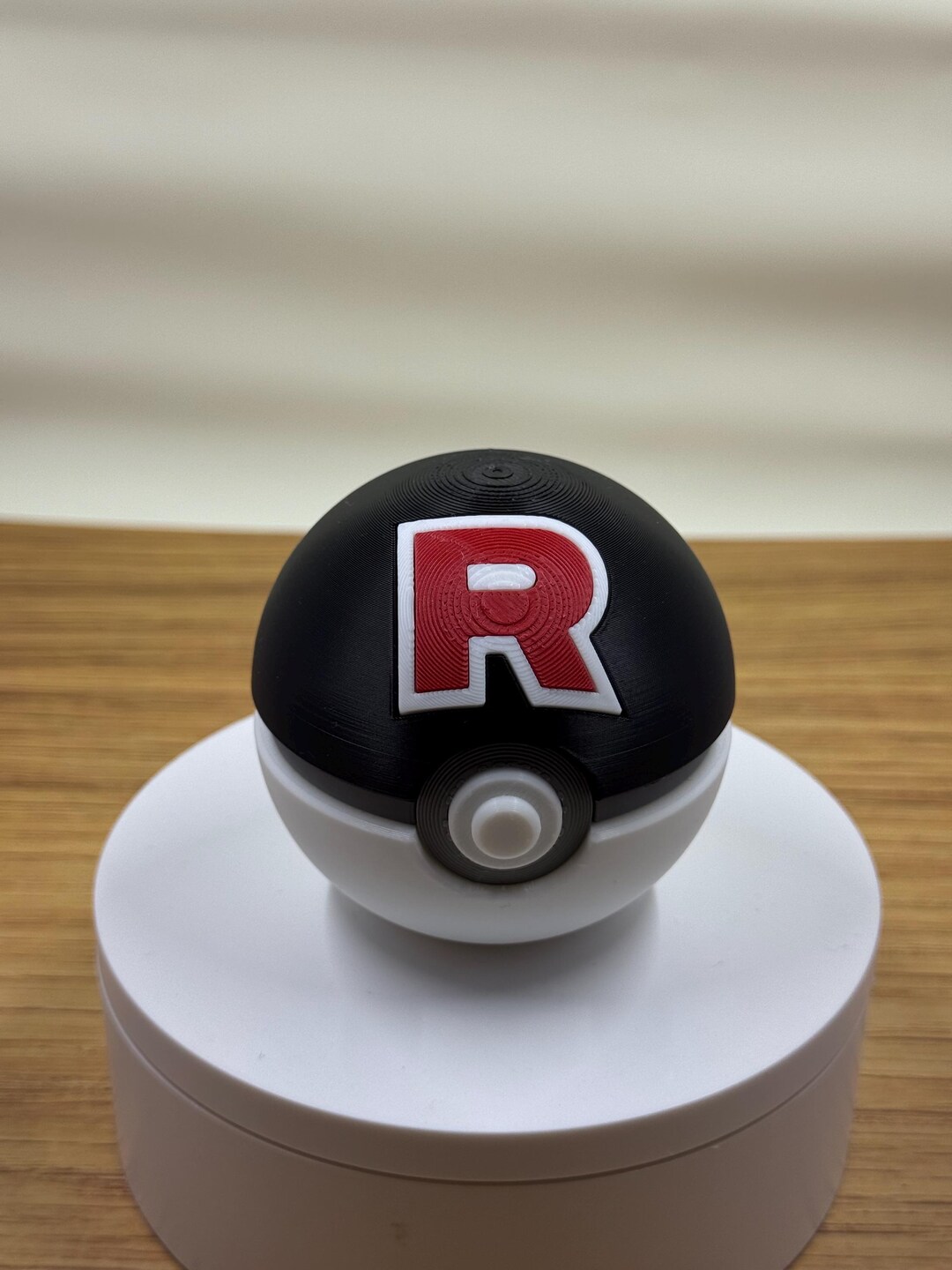Pokemon Inspired 3D Printed Pokeball Display Team Rocket | Gamer Room ...