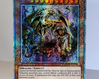 Ten Thousand Dragon - 10,000 Starlight Rare - Prismatic Secret Rare - Orica Proxy Single or ...