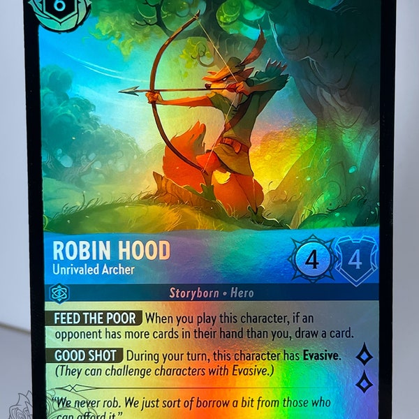Robin Hood Lorcana Playmat - Etsy