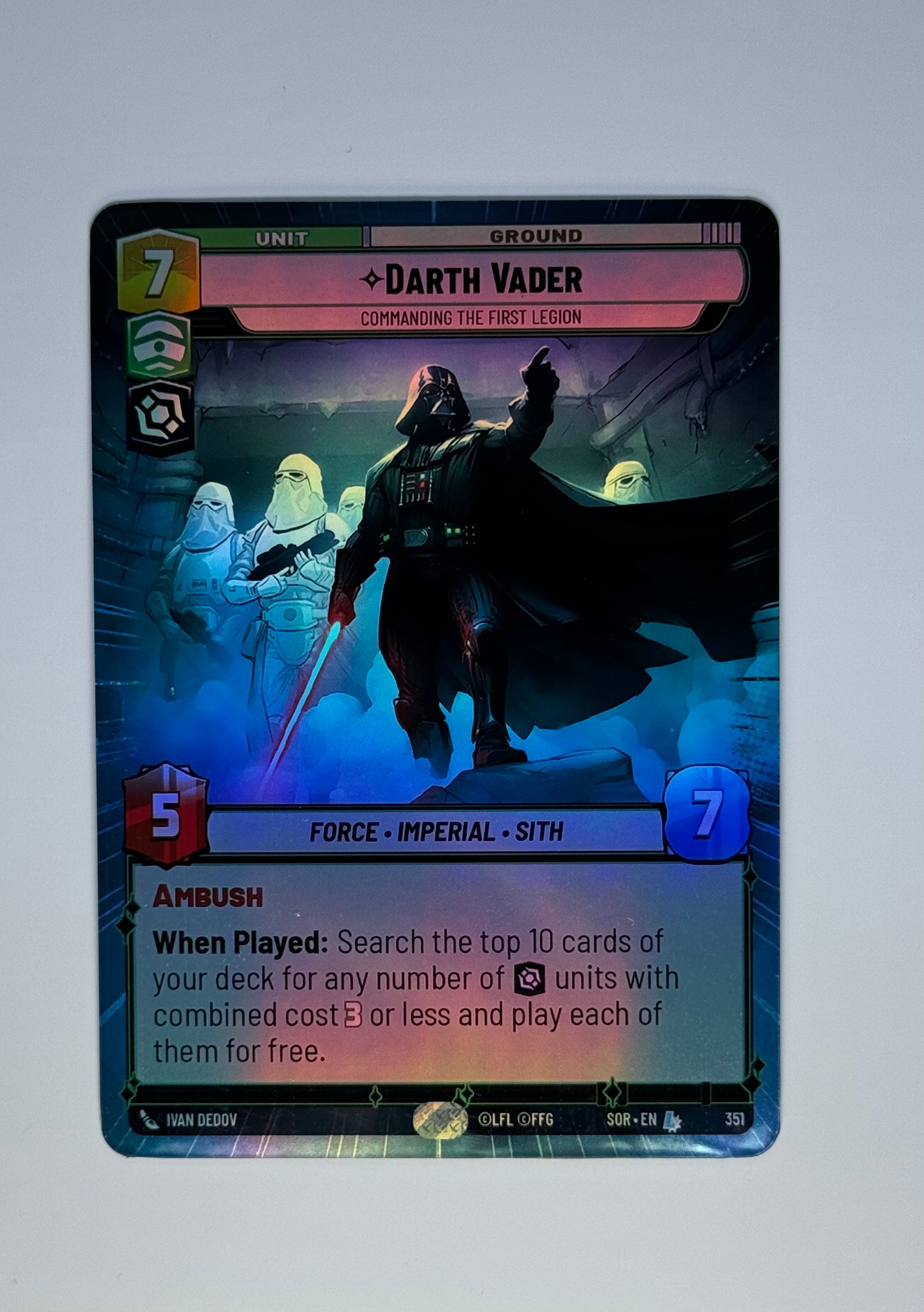 Darth Vader Commanding the First Legion SOR Proxy/orica, Common/holo ...