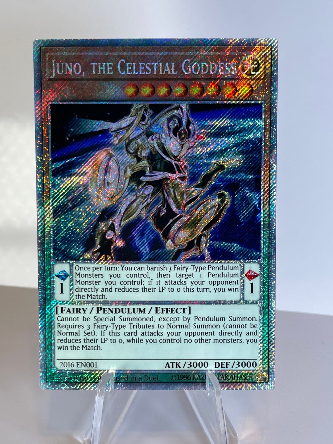 Juno the Celestial Goddess Proxy/orica, Secret Rare - Etsy