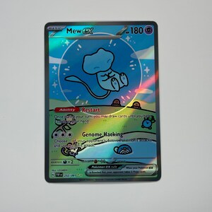 Shiny Charizard EX, Gardevoir EX, Mew EX Paldean Fates Proxy/orica ...