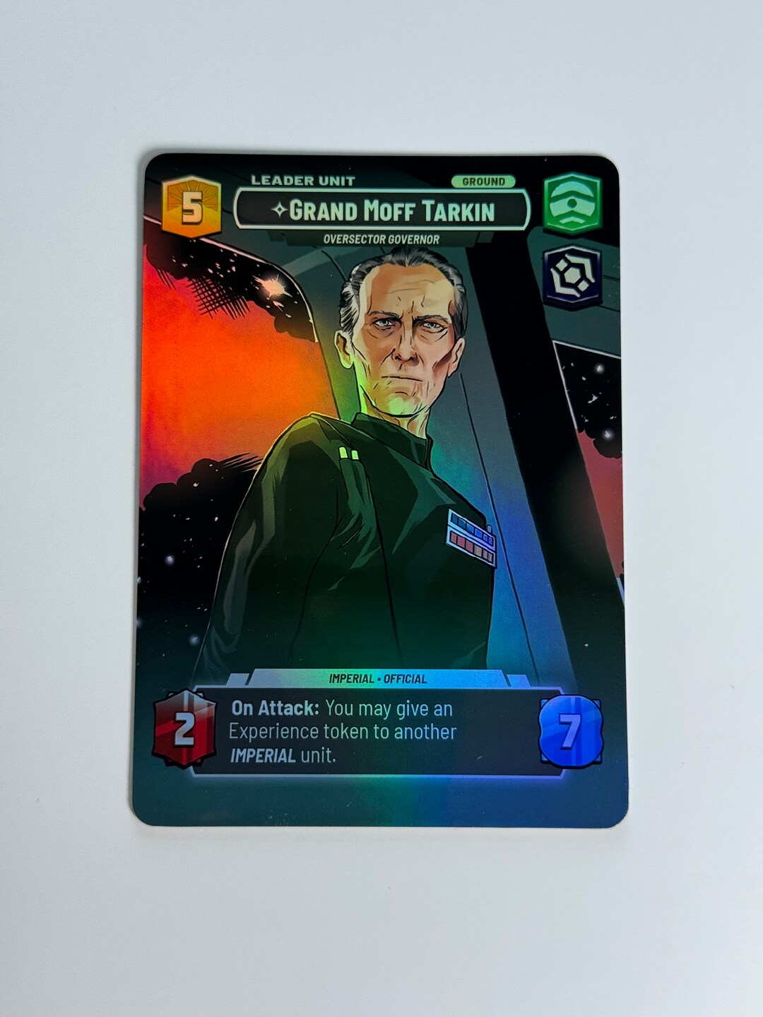 Grand Moff Tarkin Oversector Governor SOR Proxy/orica, (showcase) - Etsy