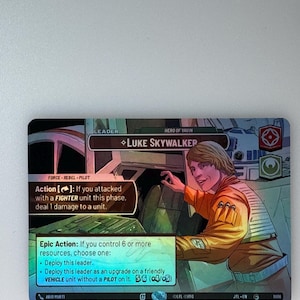 Luke Skywalker Hero of Yavin JTL Proxy/orica, (showcase) - Etsy