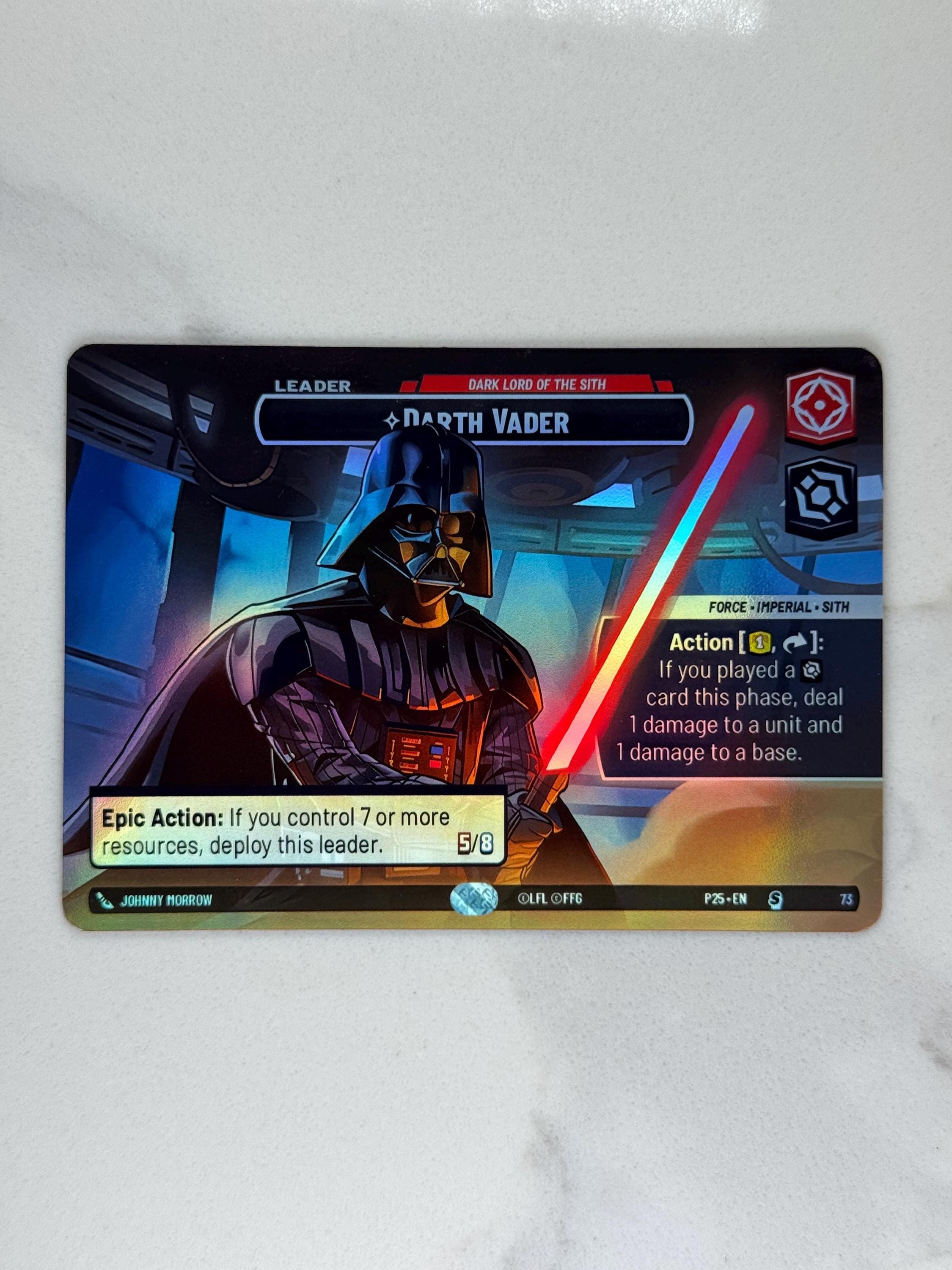 Darth Vader Dark Lord of the Sith Galactic Championship Proxy/orica ...