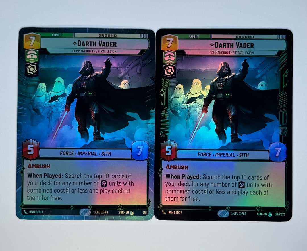 Darth Vader Commanding the First Legion SOR Proxy/orica, Common/holo ...