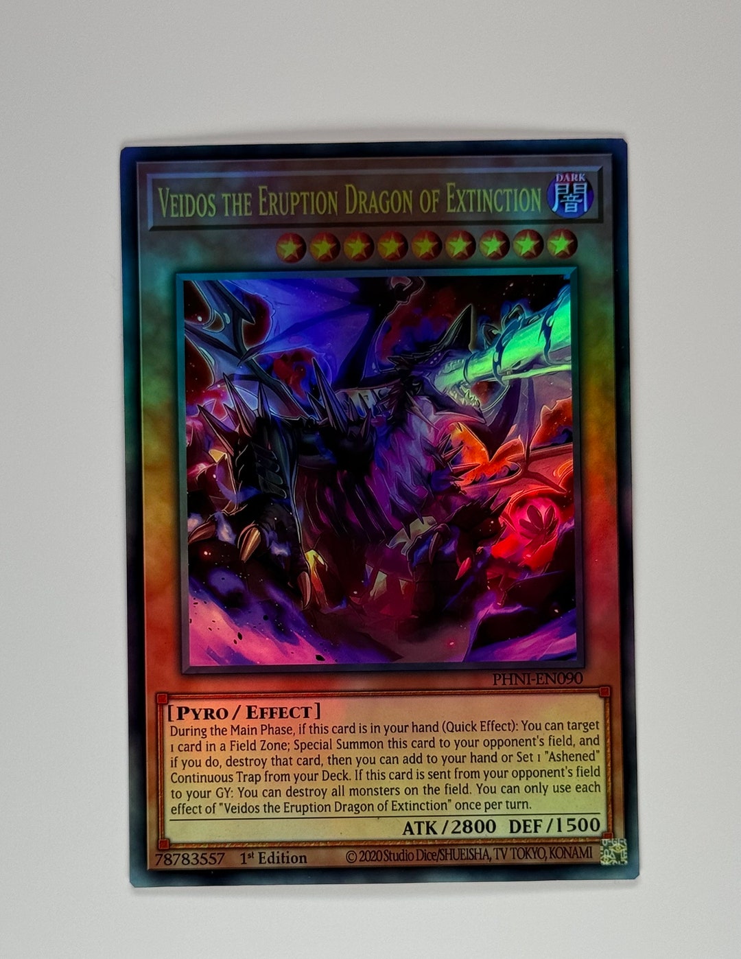 Veidos the Eruption Dragon of Extinction Proxy/orica, Ultra/sr/slr - Etsy