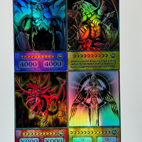 Anime Style God Cards - Etsy