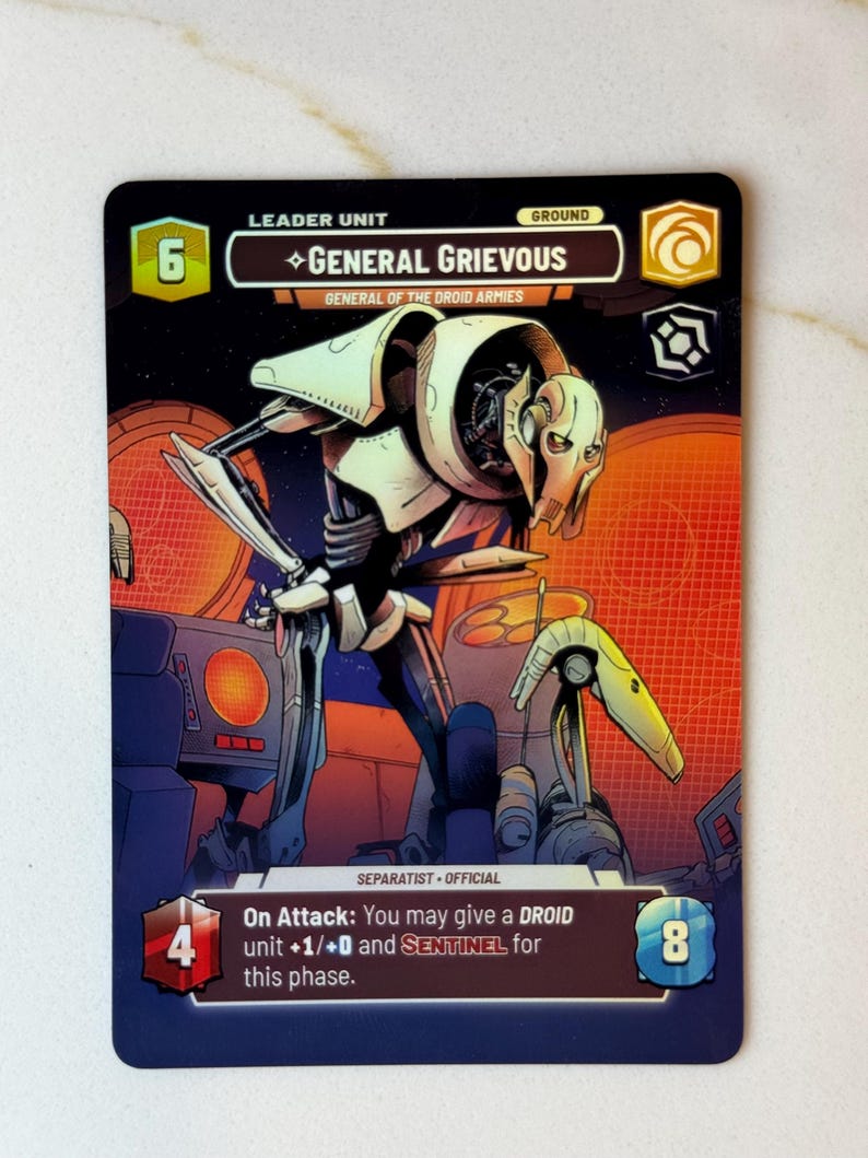 General Grievous TWI Proxy/orica, (showcase) - Etsy